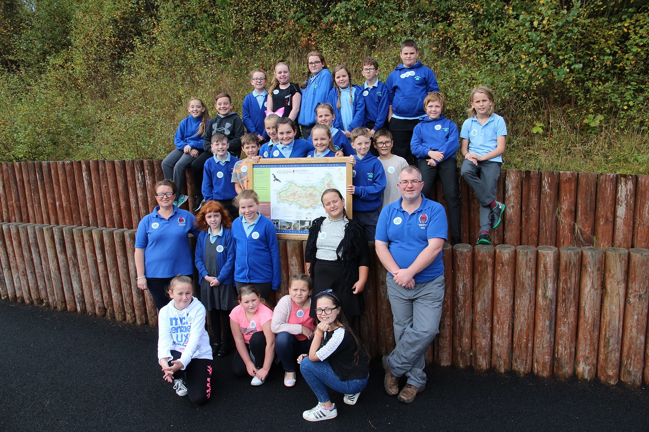 Penderyn School Children become Bannau Brycheiniog National Park ...
