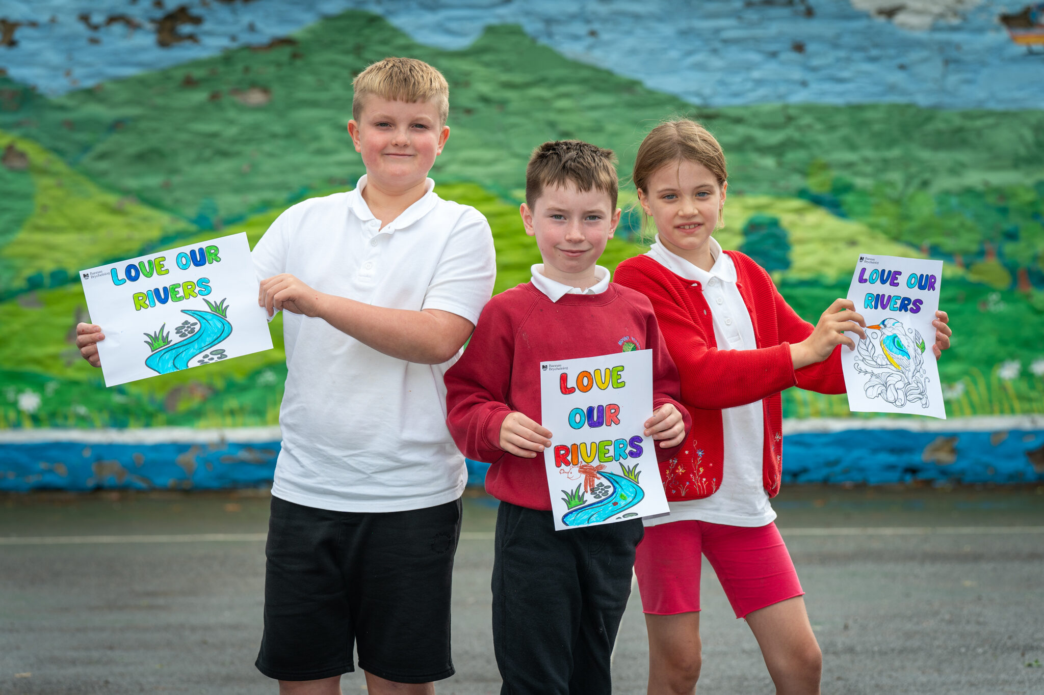 Brecon primary school pupils lead campaign to tackle river pollution in ...